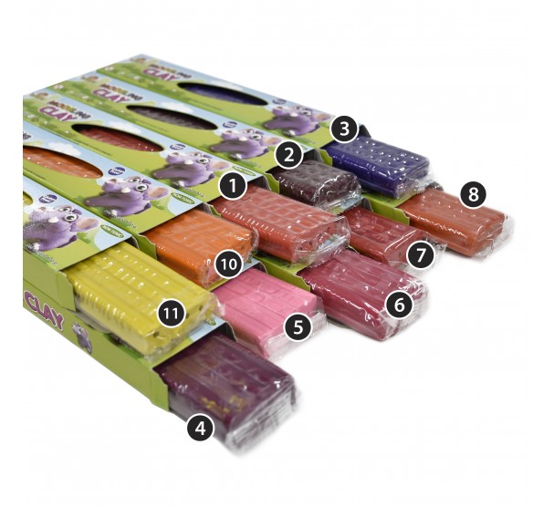 KID-ART - Modeling Clay - Bar (Col 1 - 11)